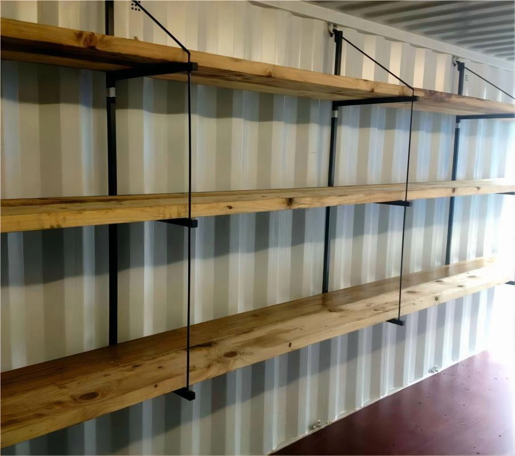 18"x60" Steel Cargo Shipping Container Shelving Shelf Bracket Powder ...