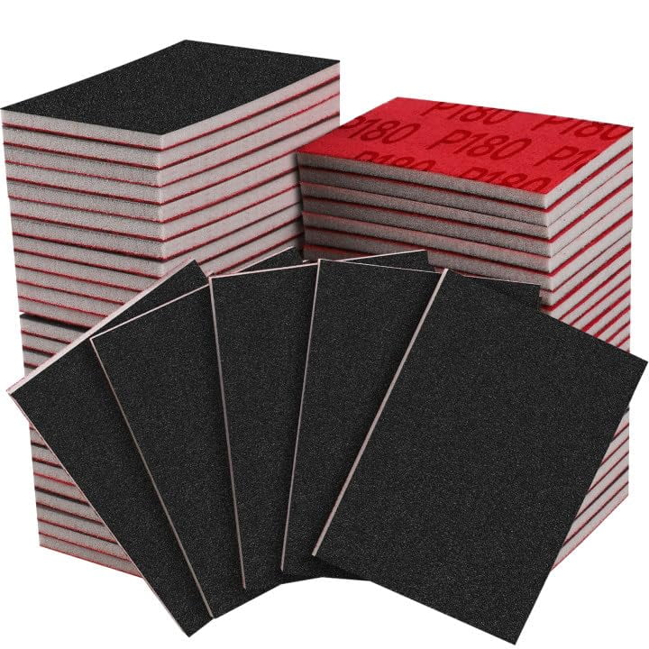 180-3000 Grit Sanding Sponge Set,Soft Foam Hand Sander Block Wet Dry ...