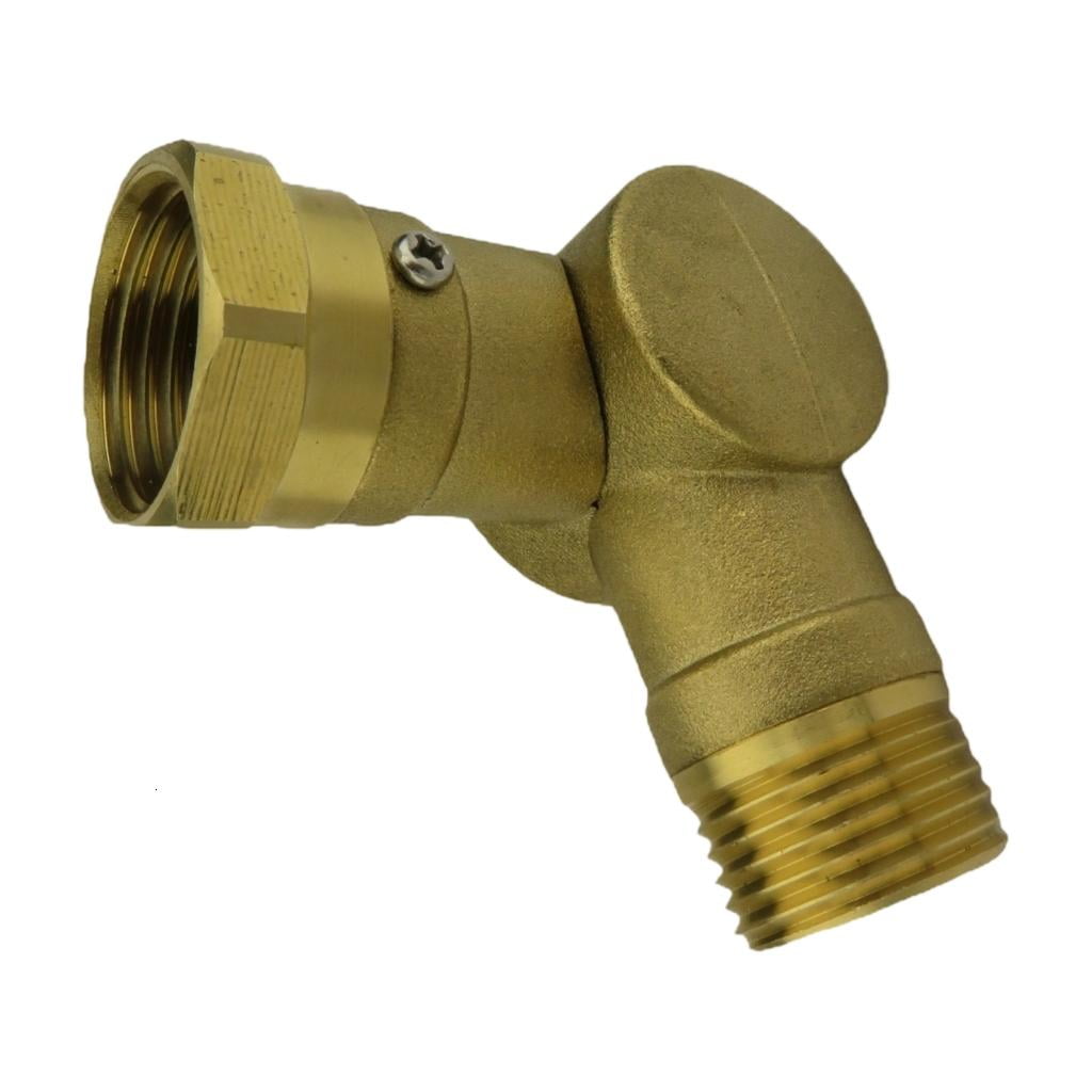 180 360 Degree Rotating Brass Connector Hose Coupling Quick Connect ...