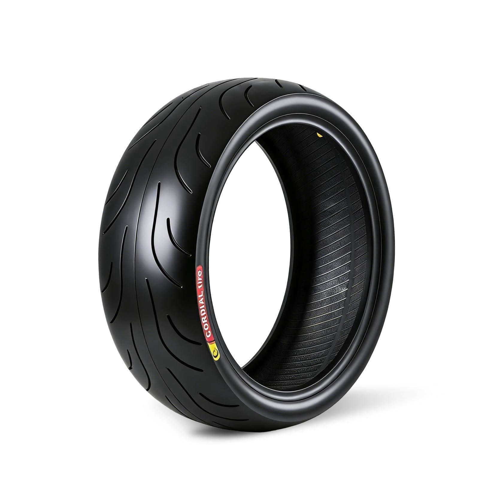 180/55-17 Rear Motorcycle Tire, Black Wall, 4PR 71H Tubeless Street ...