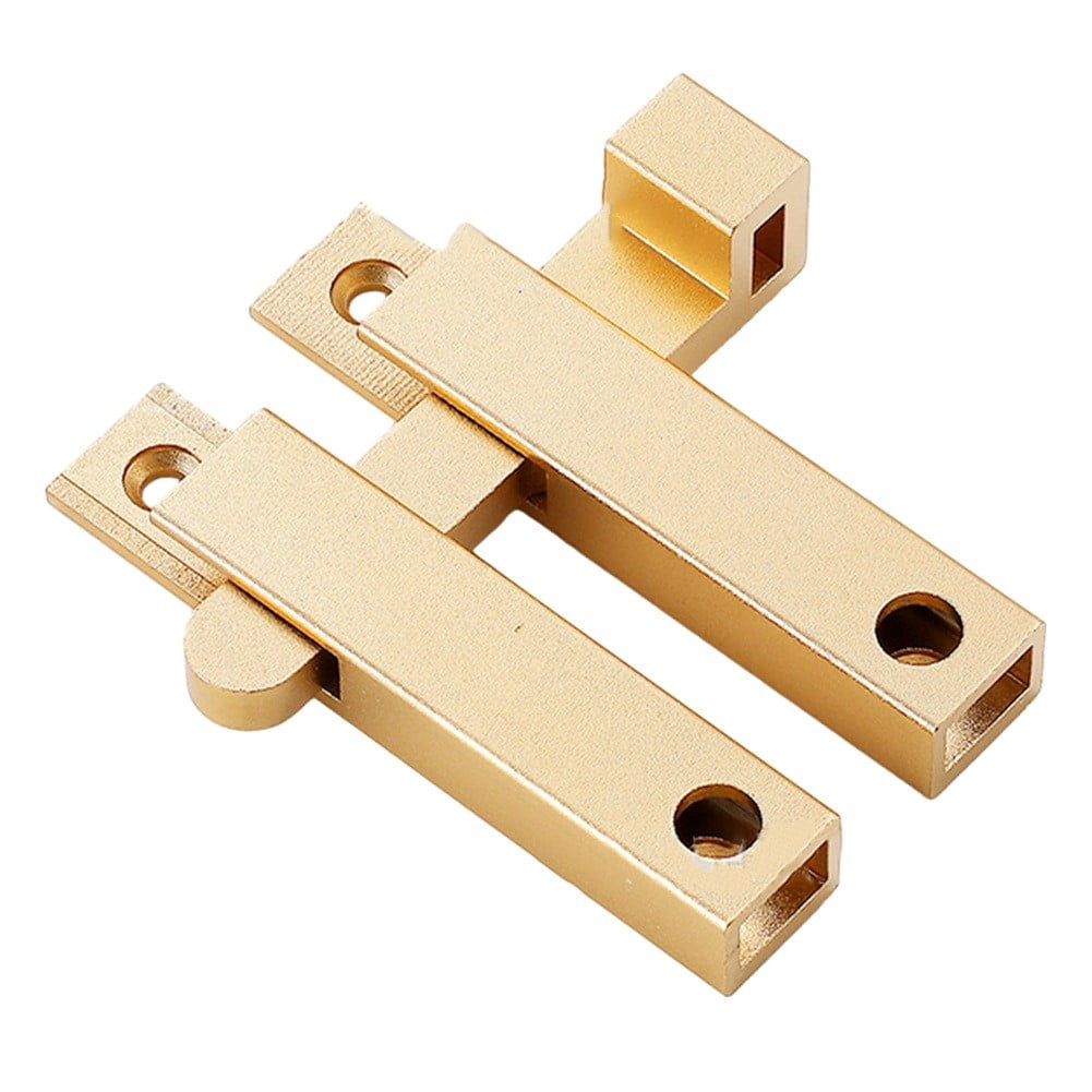 180° Aluminum Barn Door Lock Sliding Right Angle Deadbolt Wardrobe Door ...