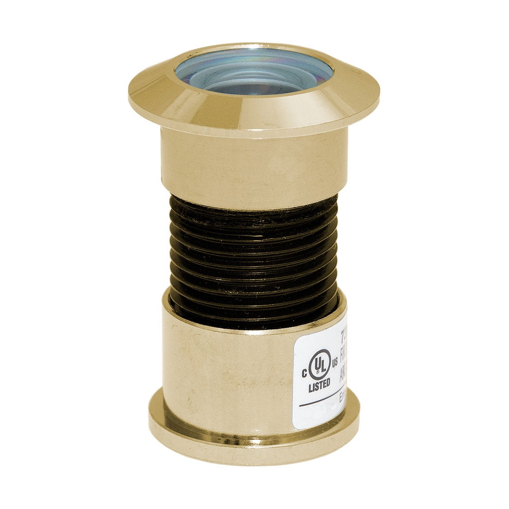 180° Bright Brass Jumbo Door Viewer with Glass Lenses - Walmart.com