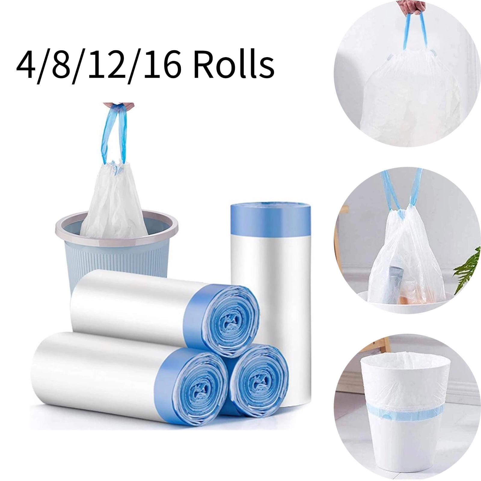 180 Count Self Cleaning Cat Litter Box Waste Bags, Cat Litter bags for ...