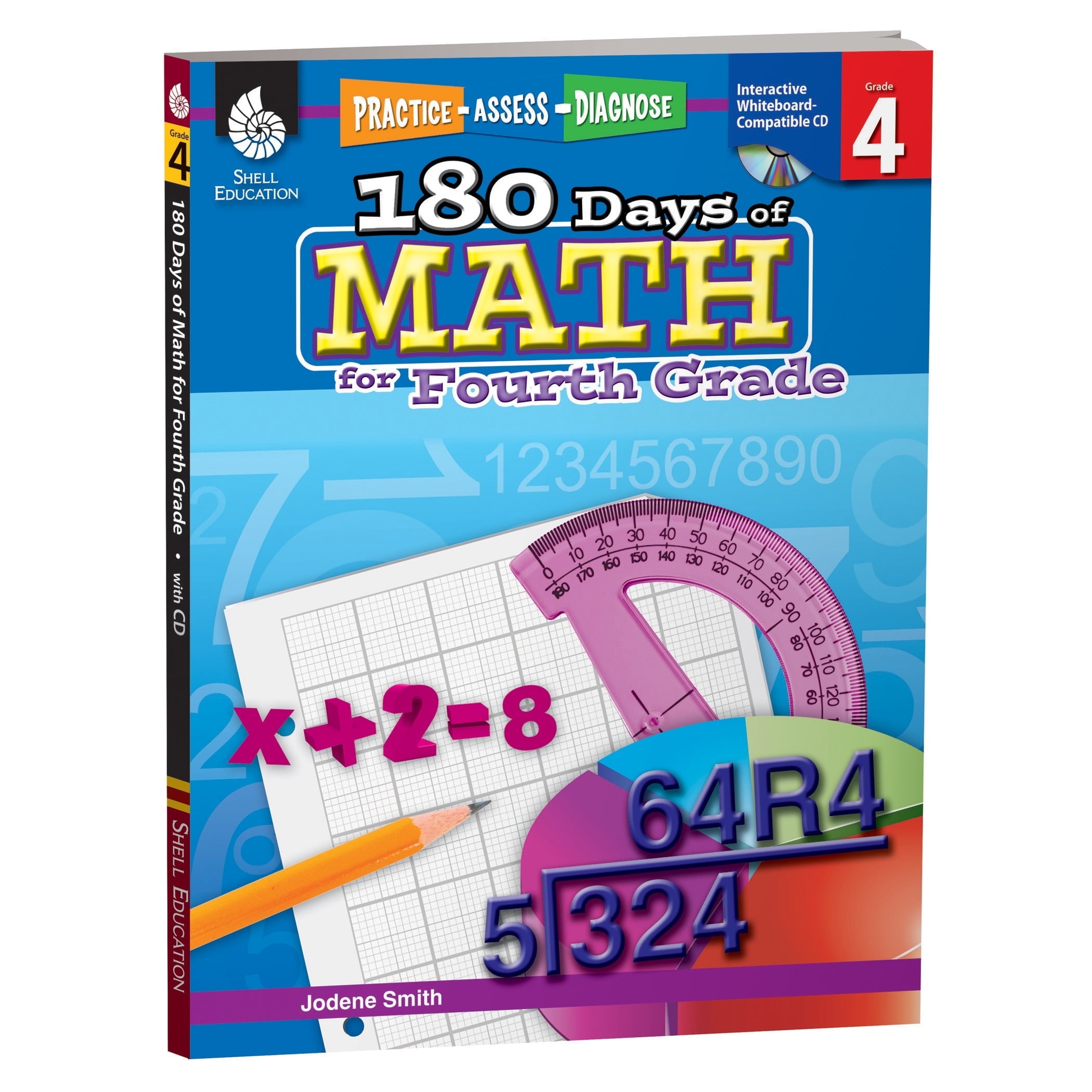 180 Days™: Math for Fourth Grade: Practice, Assess, Diagnose ...