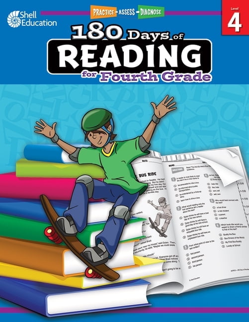 180 Days: Reading for Fourth Grade: Practice, Assess, Diagnose ...
