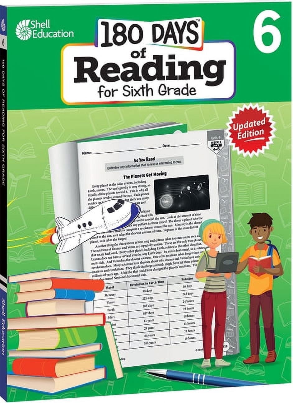 180 Days™: Reading for Sixth Grade, 2nd Edition: Practice, Assess ...