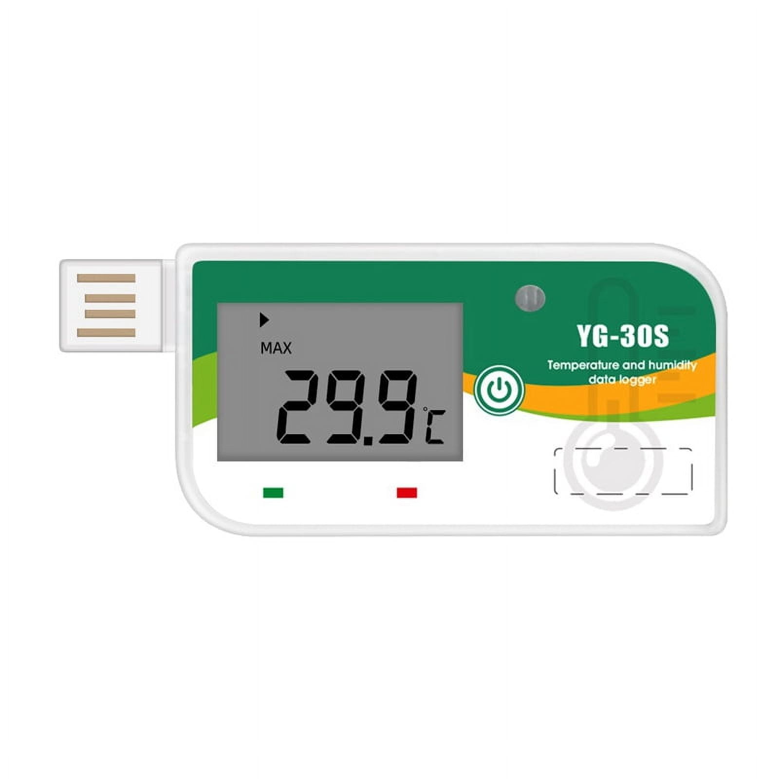 180 Days USB Temperature Data Recorder Disposable Data Logger PDF ...