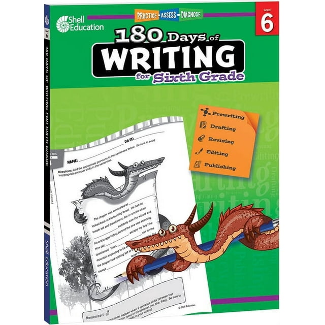 180 Days of Practice: 180 Days of Writing for Sixth Grade: Practice ...