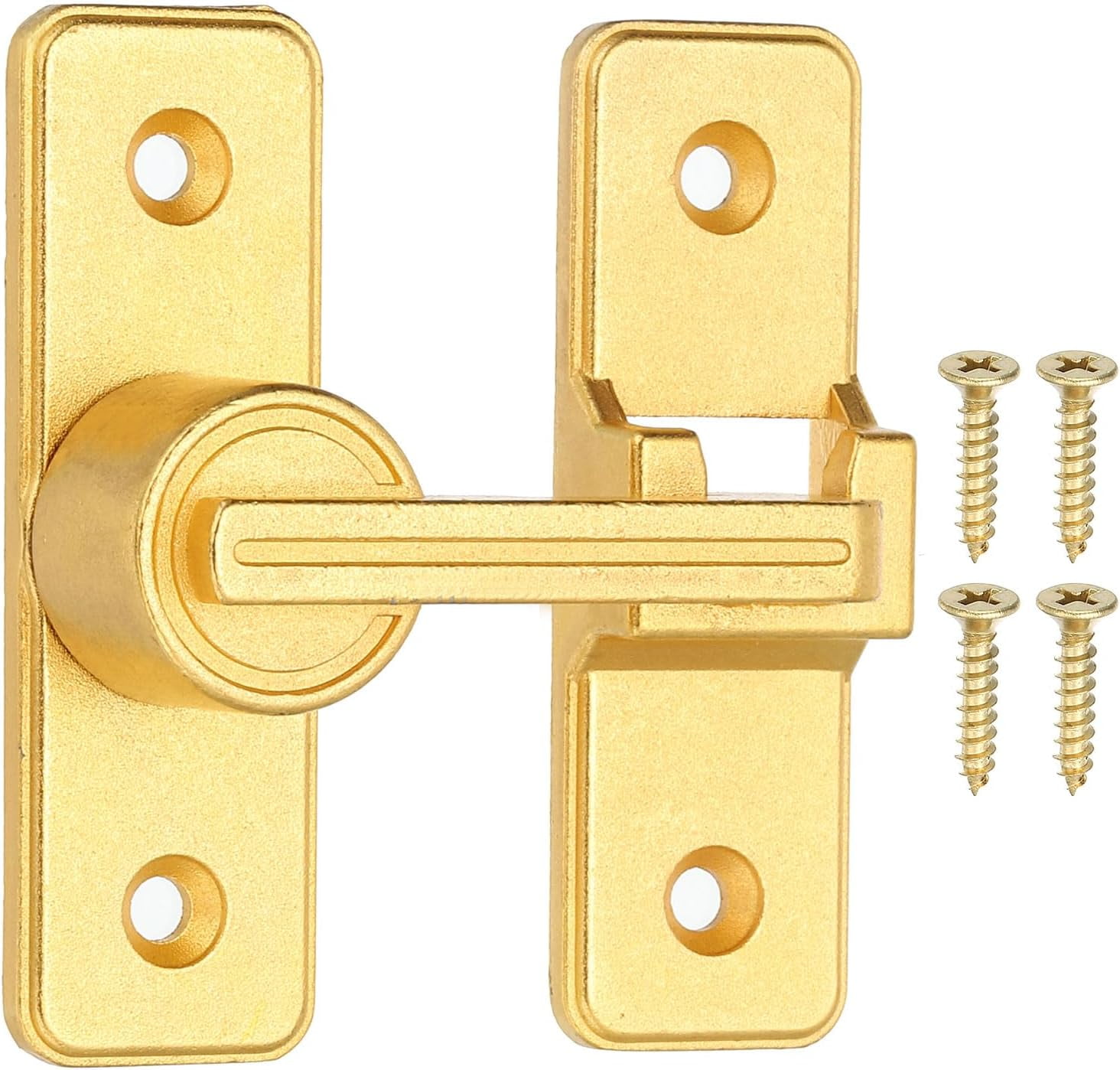 180 Degree Barn Door Lock, Flip Latches Zinc Alloy Safety Sliding Door ...