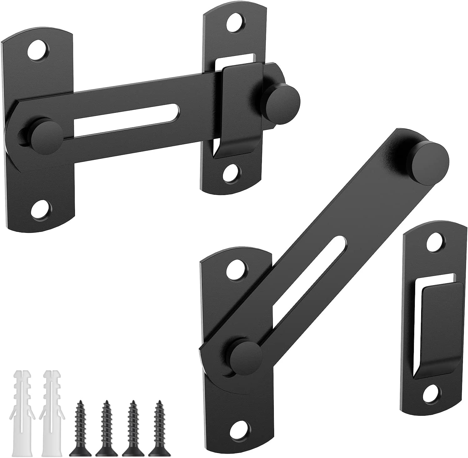 180 Degree Flip Sliding Barn Door Lock for Privacy - Safe barn Door ...