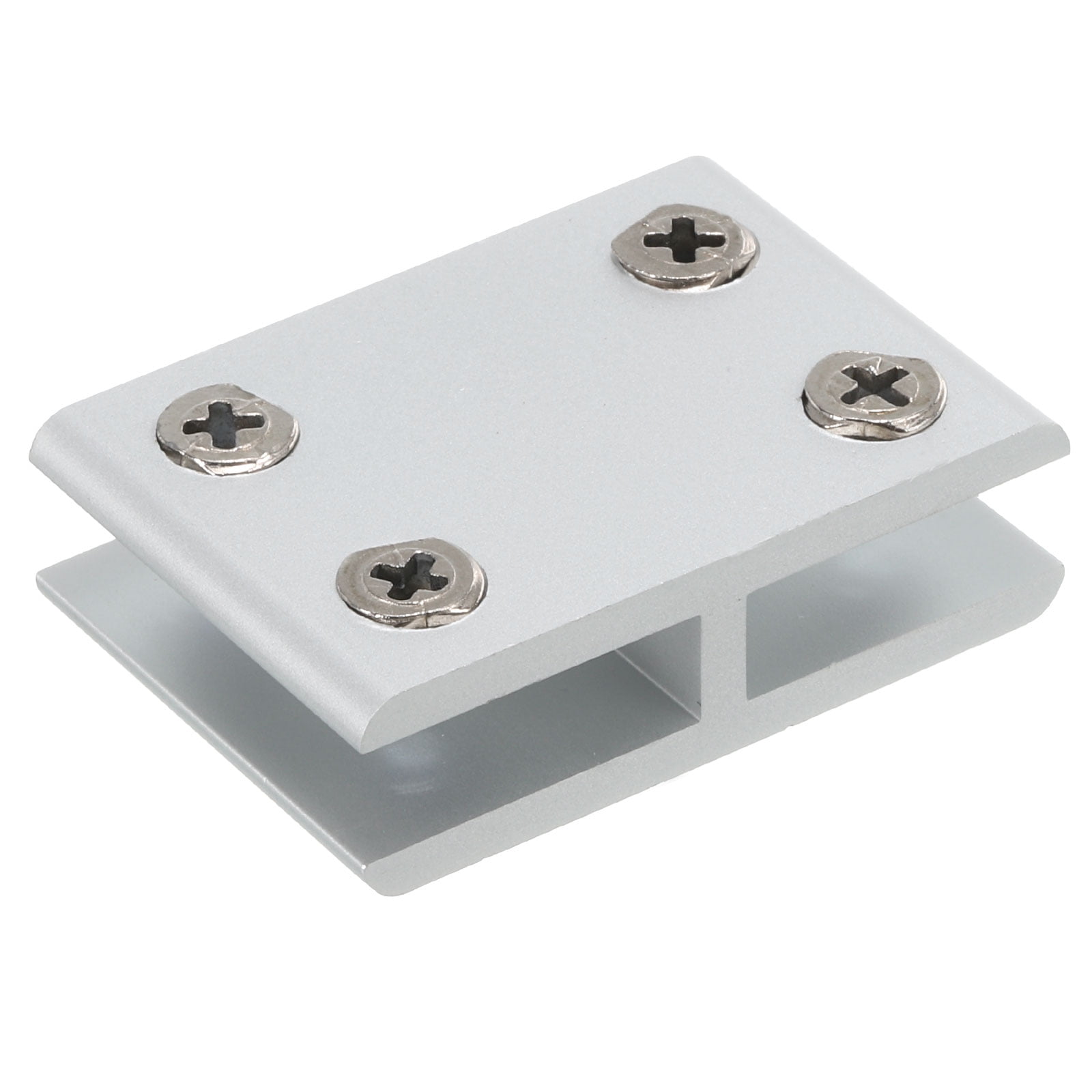 180 Degree Glass Clamp, 1 Pack for 5-8mm Thick Adjustable Double Side ...
