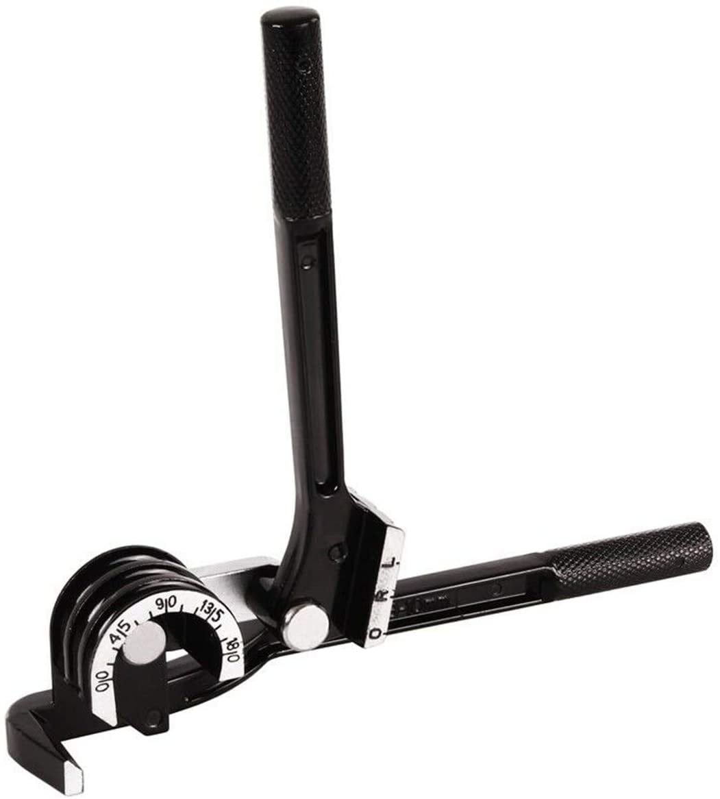 180 Degree Manual Pipe Bender 1/4" 5/16" 3/8" Professional Pipe Bender for Copper, Aluminum ...