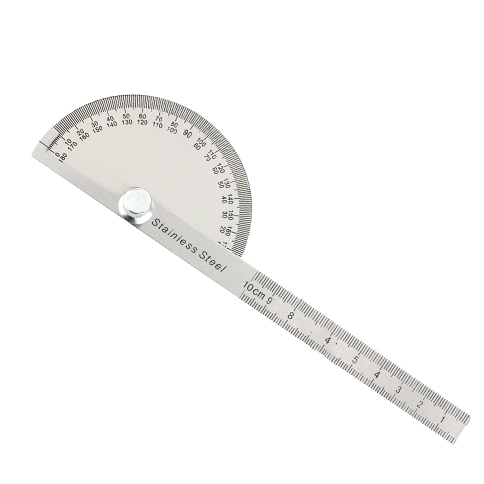 180 Degree Protractor Metal Angle Finder Goniometer Angle Ruler ...