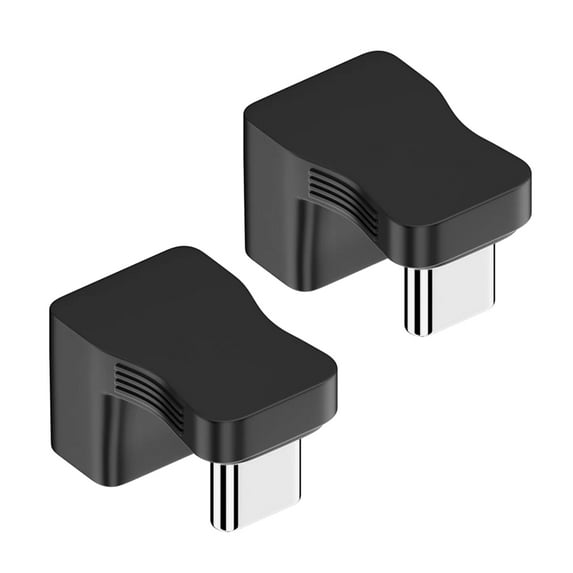 180 Degree U Shaped 100W USB 3.1 Type C 1 to 2 Male to female Adapter ...