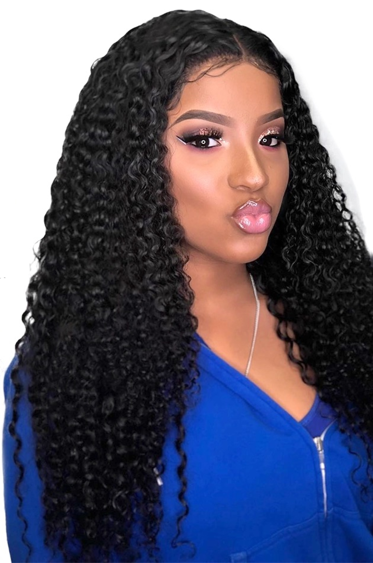 180% Density Full 4x4 Transparent Lace Front - Walmart.com
