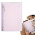180° Flat Lay B5 Loose Leaf Notebook 60 Sheets Detachable Lined Pages 4 ...