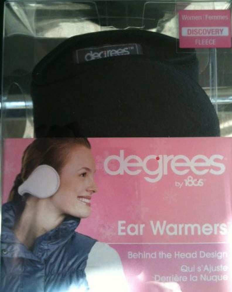 180 Fleece Wrap Around Headphone Earmuffs, Adjustable Behind Head ...