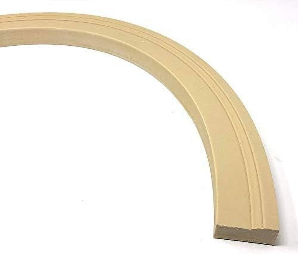 #180: Flexible Brick Molding: 1.25" Thick x 2" Wide - PRE Curved to fit ...