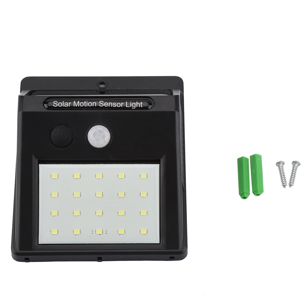 180 Lumens Solar-Powered Waterproof Motion Sensor Light for Garden ...