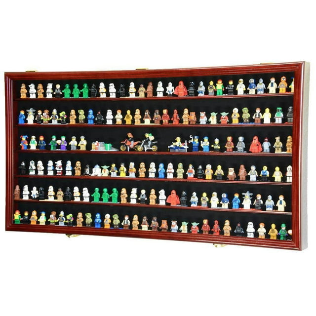 180 Mini Figures / Miniatures / Figurines Display Case Cabinet ...