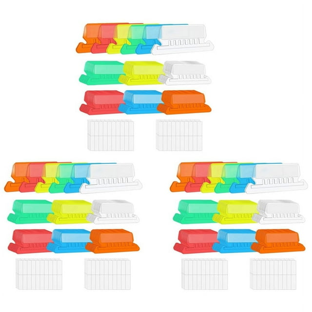 180 Pcs 2 Inch Hanging Folder Tabs and 360 Grids Inserts for Quick ...