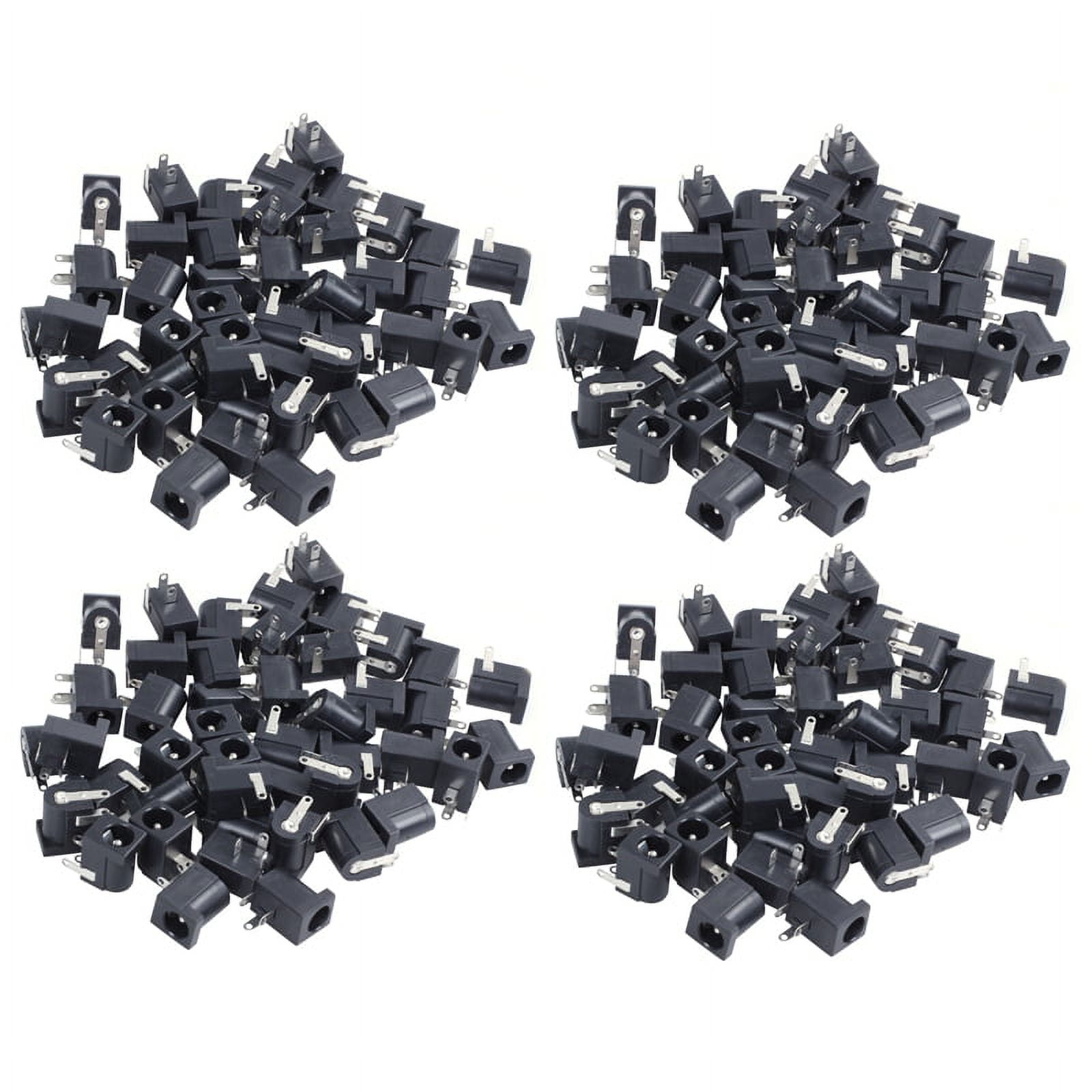180 Pcs DC Power Jack Socket 2.1mm x 5.5mm -Type PCB Mount DC-005 ...
