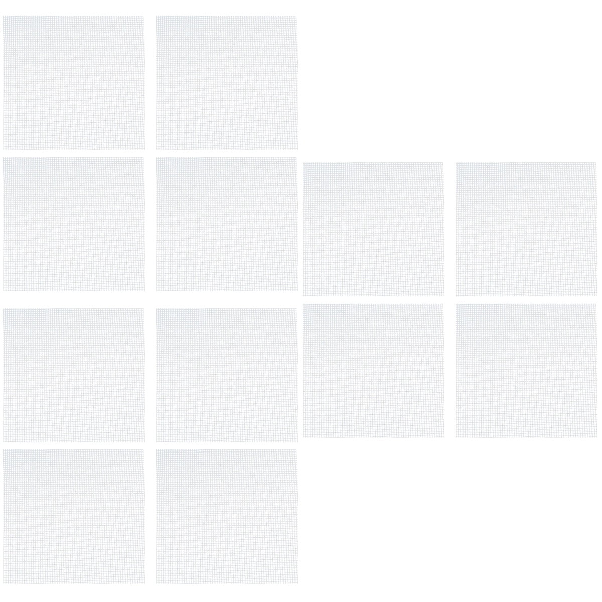 180 Pcs Flower Pot Bottom Mat Plant Drainage Netting Pad White ...