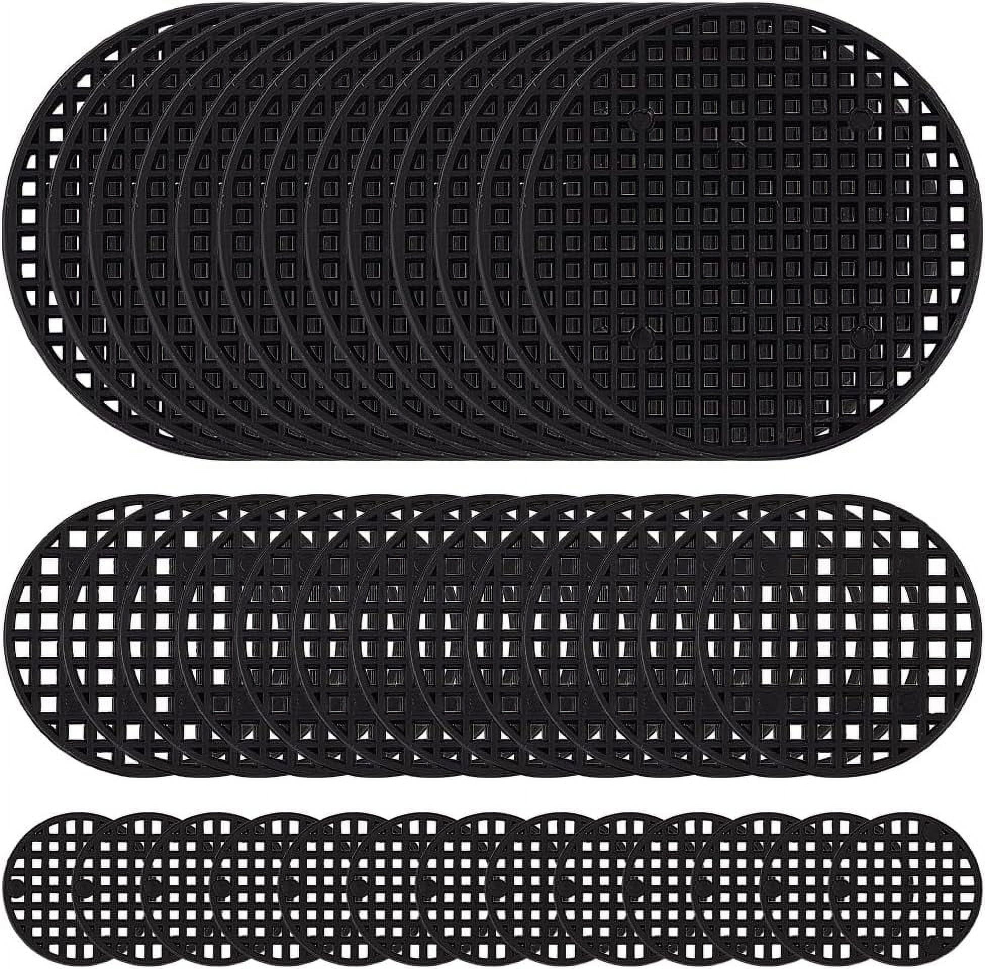 180 Pcs Flower Pot Hole Cover 1/1.8/2.9inch Round Plant Pot Hole Mesh ...