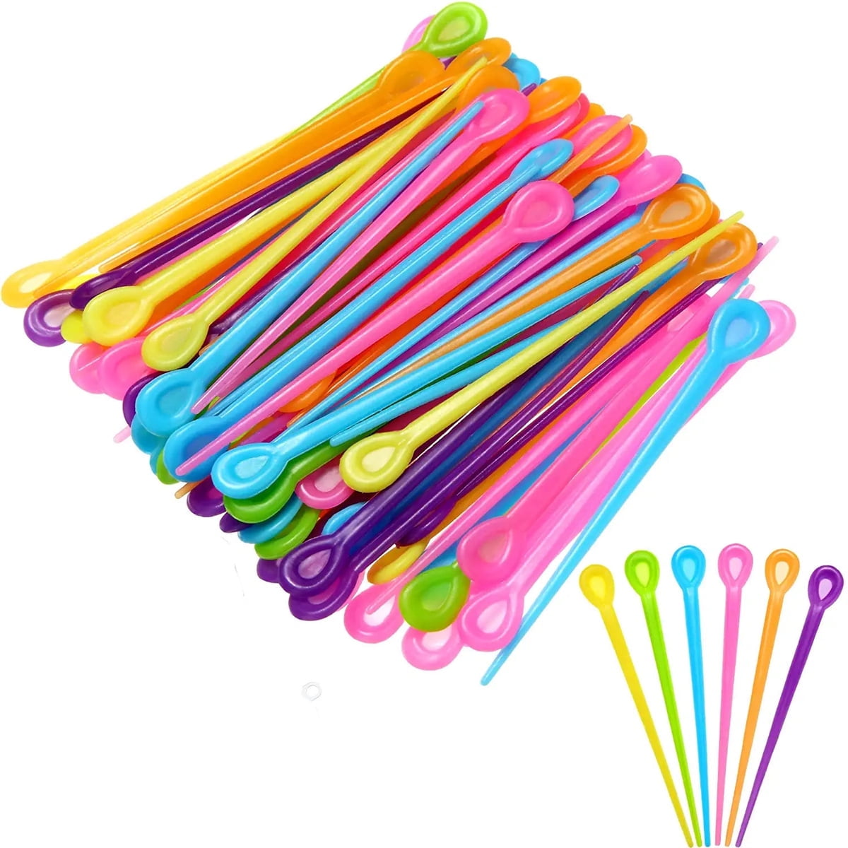 180 Pcs Hair Roller Pins,Casewin Plastic Pins Roller Picks for Fixed ...