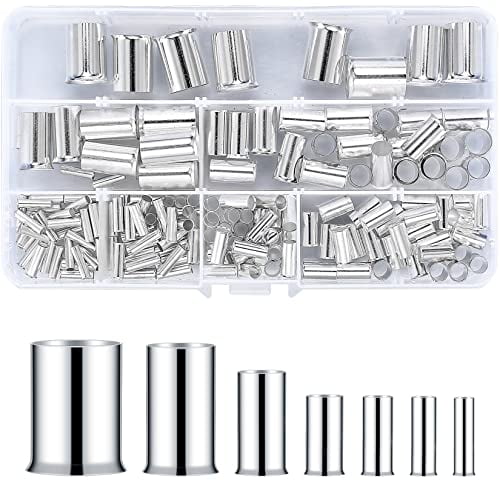 180 Pcs Wire Ferrules Kits, Wire Crimp Connector Ferrules, Silver ...