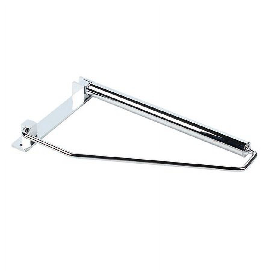 180° Rotated Clothes Hanger Rack Wall Mounted Folding Clothes Drying ...