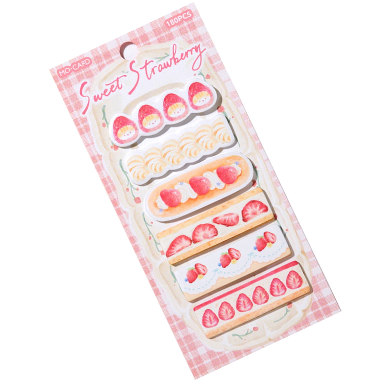180 Sheets Cartoon Dessert Note Paper Adhesive Note Memo Sheets Book ...