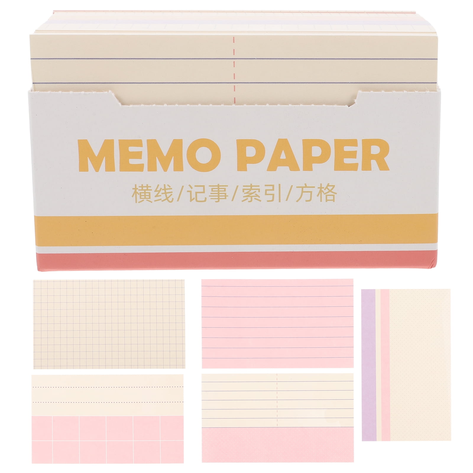 180 Sheets Index Cards Flash Cards with Colorful Binder Rings Assorted ...