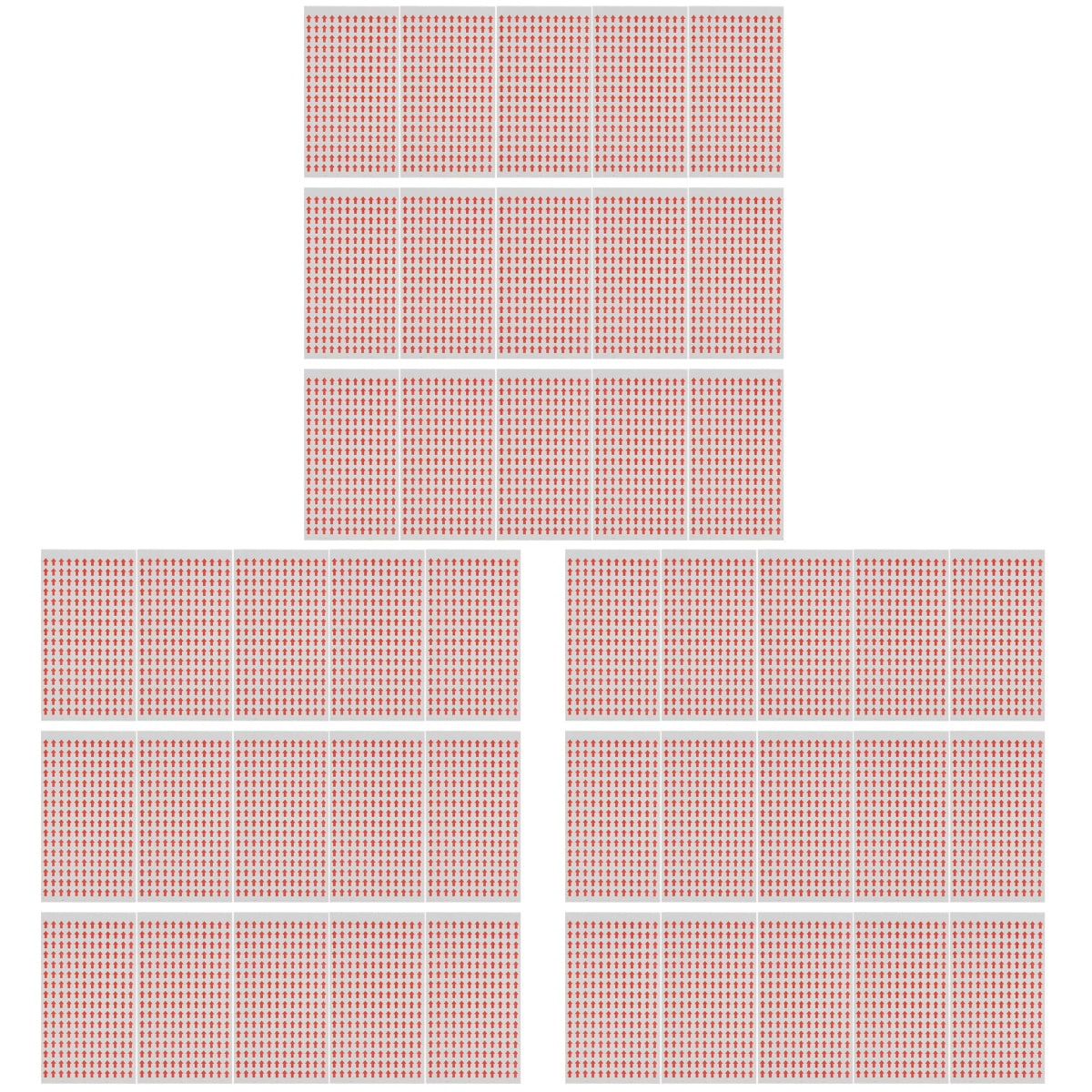 180 Sheets Rework Label Arrow Warning Decals The Office Stickers Labels ...