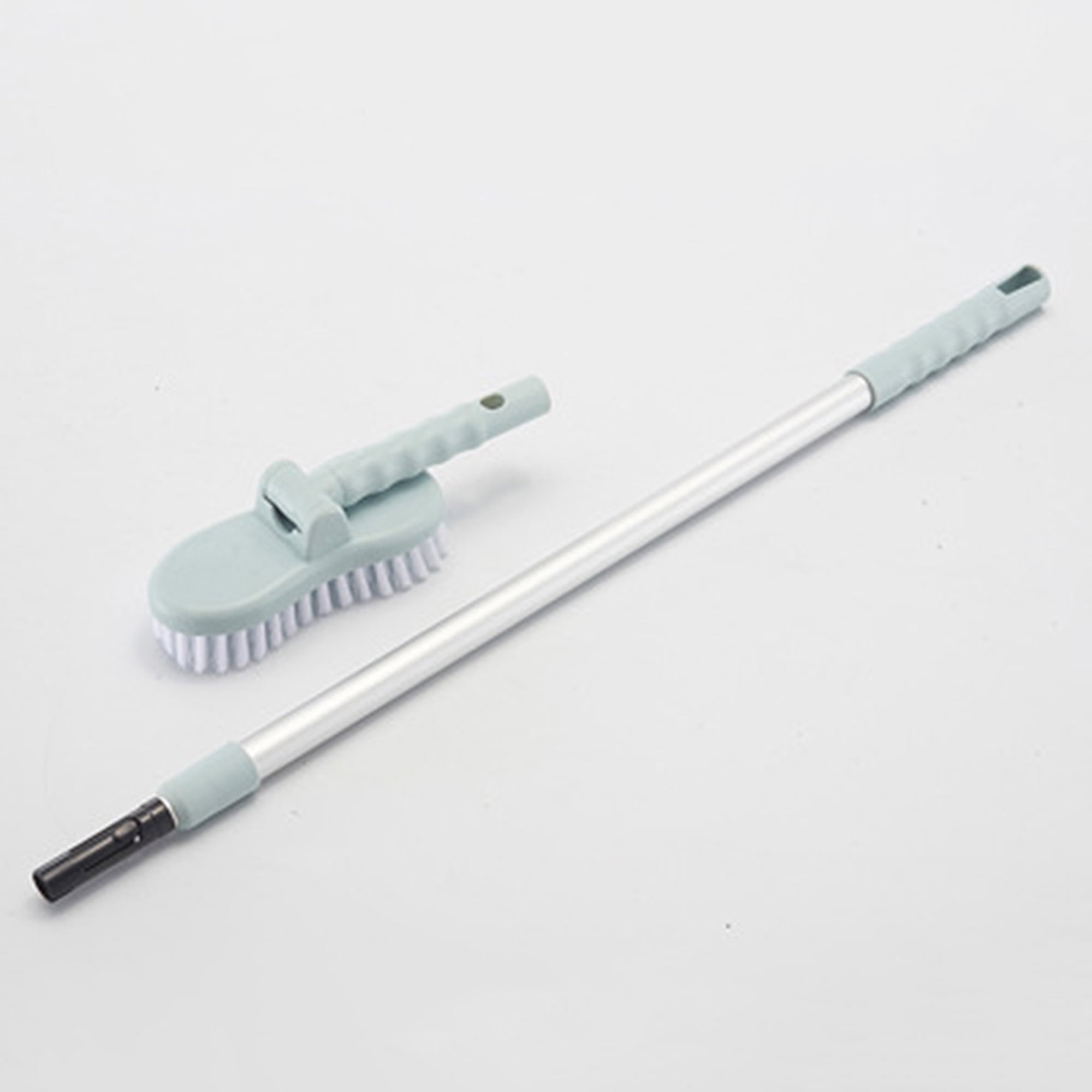 180° Swivel Scour Brush Adjustable Long Handle Cleaning Brush Door ...