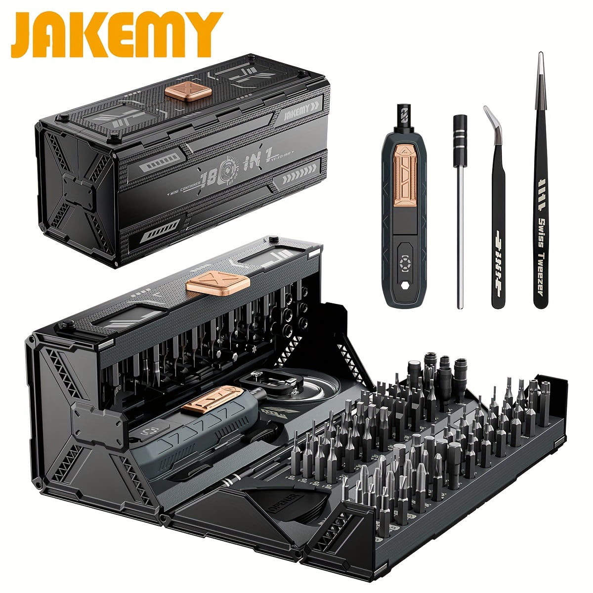 180-in-1 Magnetic Precision Screwdriver Set - Professional Maintenance ...