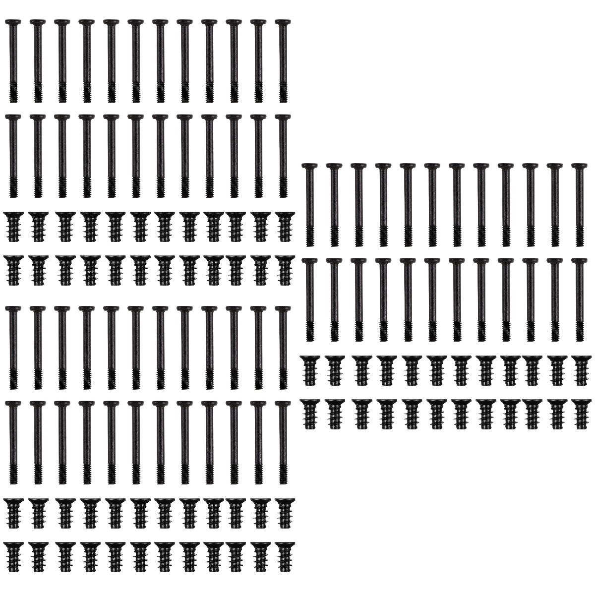 IFANLANDOR Computer Cooling Fan Fixation Screws Set 90 Long 90 Short ...