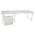 180 x 60 x 70cm Home Use Aluminum Alloy Folding Table White - Walmart.com