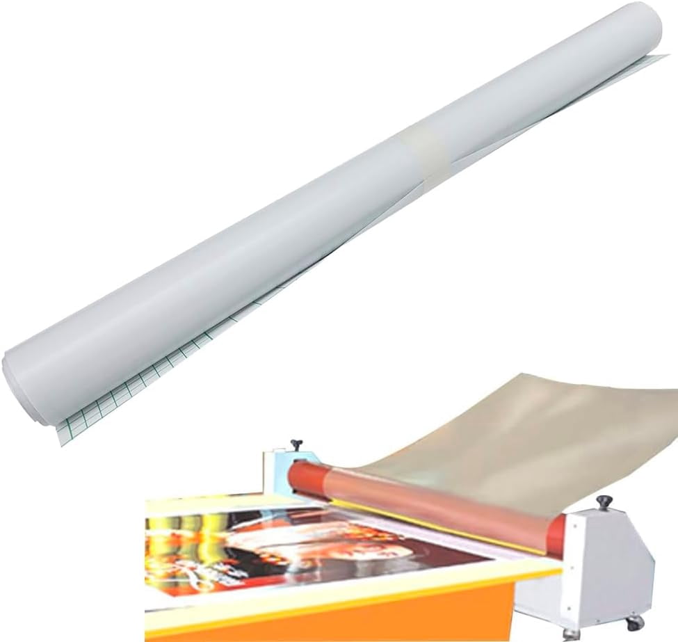 180" x25'' Mist Surface Matte Cold Laminating Film 3Mil Vinyl Cold ...