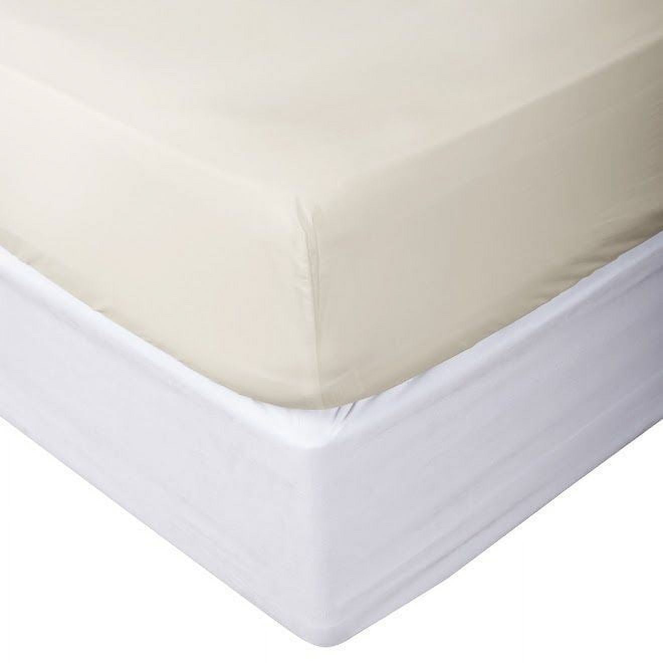 1800 Collection Fitted Sheet Fits Deep Pocket Mattresses Full Elastic ...