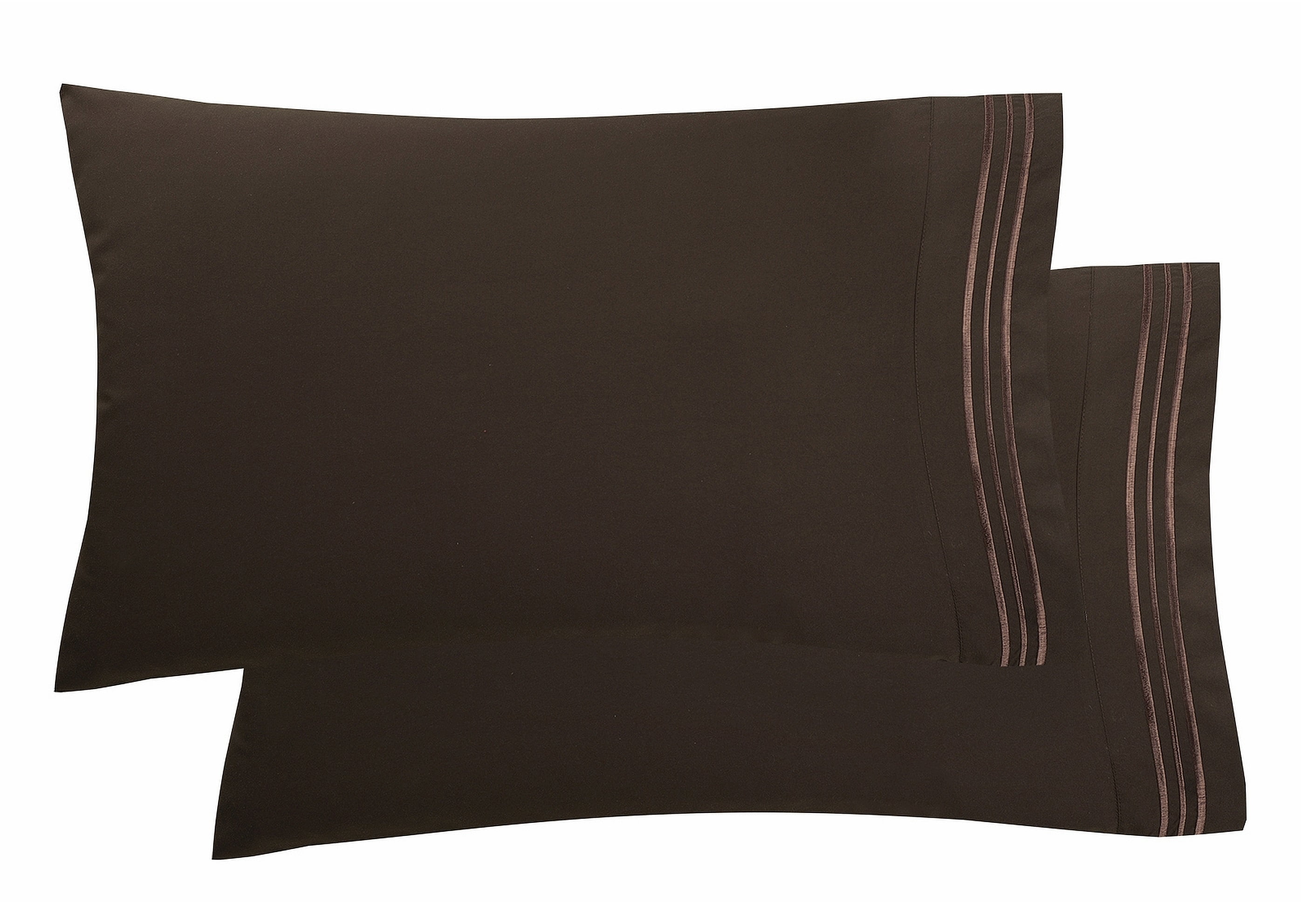 1800 Thread Count Egyptian Quality Super Soft Wrinkle Free 2-Piece ...