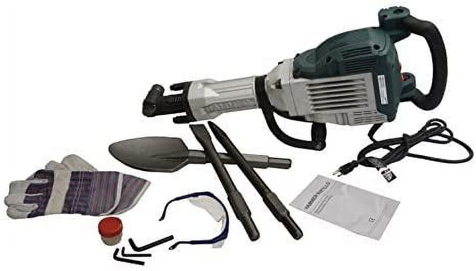 1800 Watt Electric Powered HD Jack Hammer Set for Digging and Breaking ...