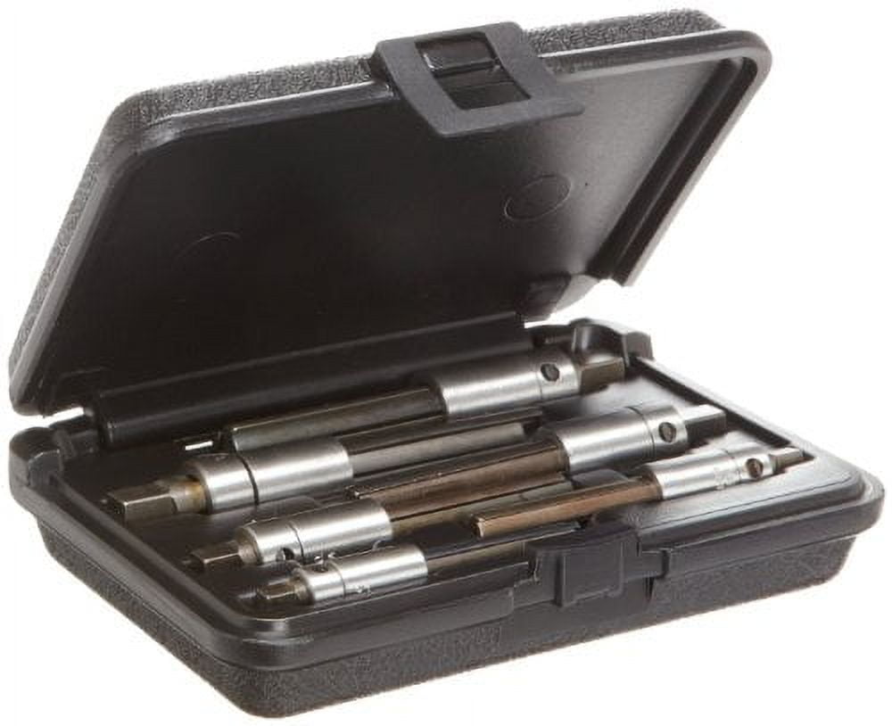 18003 6-Piece 4 Flute Tap Extractor Set With Square Shank$$Tools ...