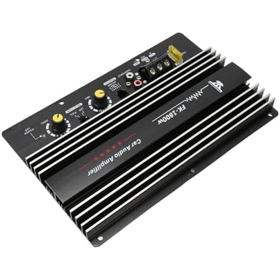 1800W 12V Car Amplifier Stereo Power Amp, Car Audio High Power ...