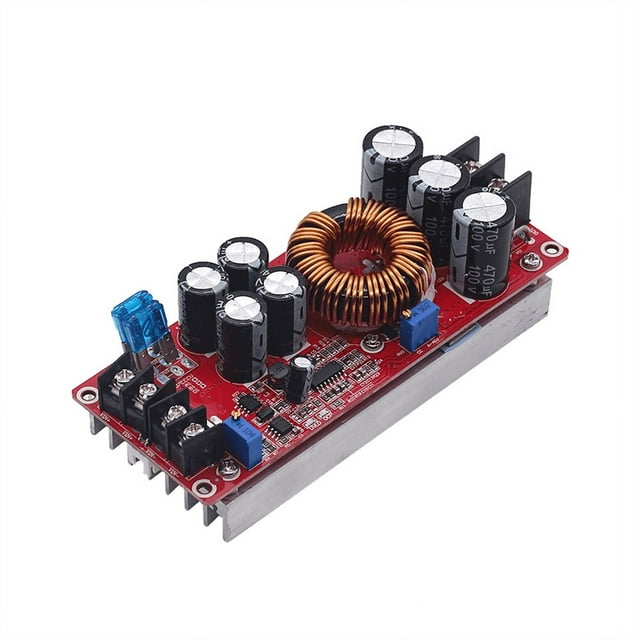 1800W 40A DC-DC Boost Converter Step Up Power Supply Module 10-60V To 12-90V Adjustable Voltage ...