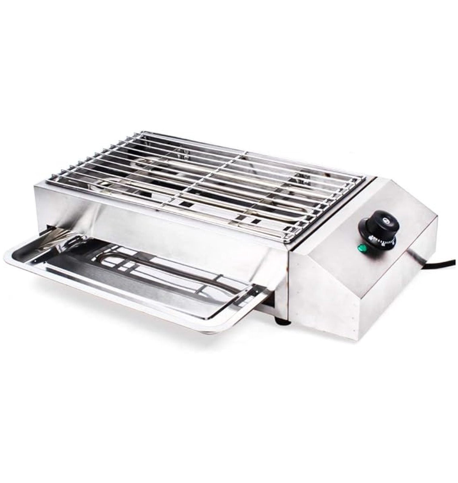 1800W Electric Grills Outdoor Cooking, Stainless Steel Restaurant Grill ...