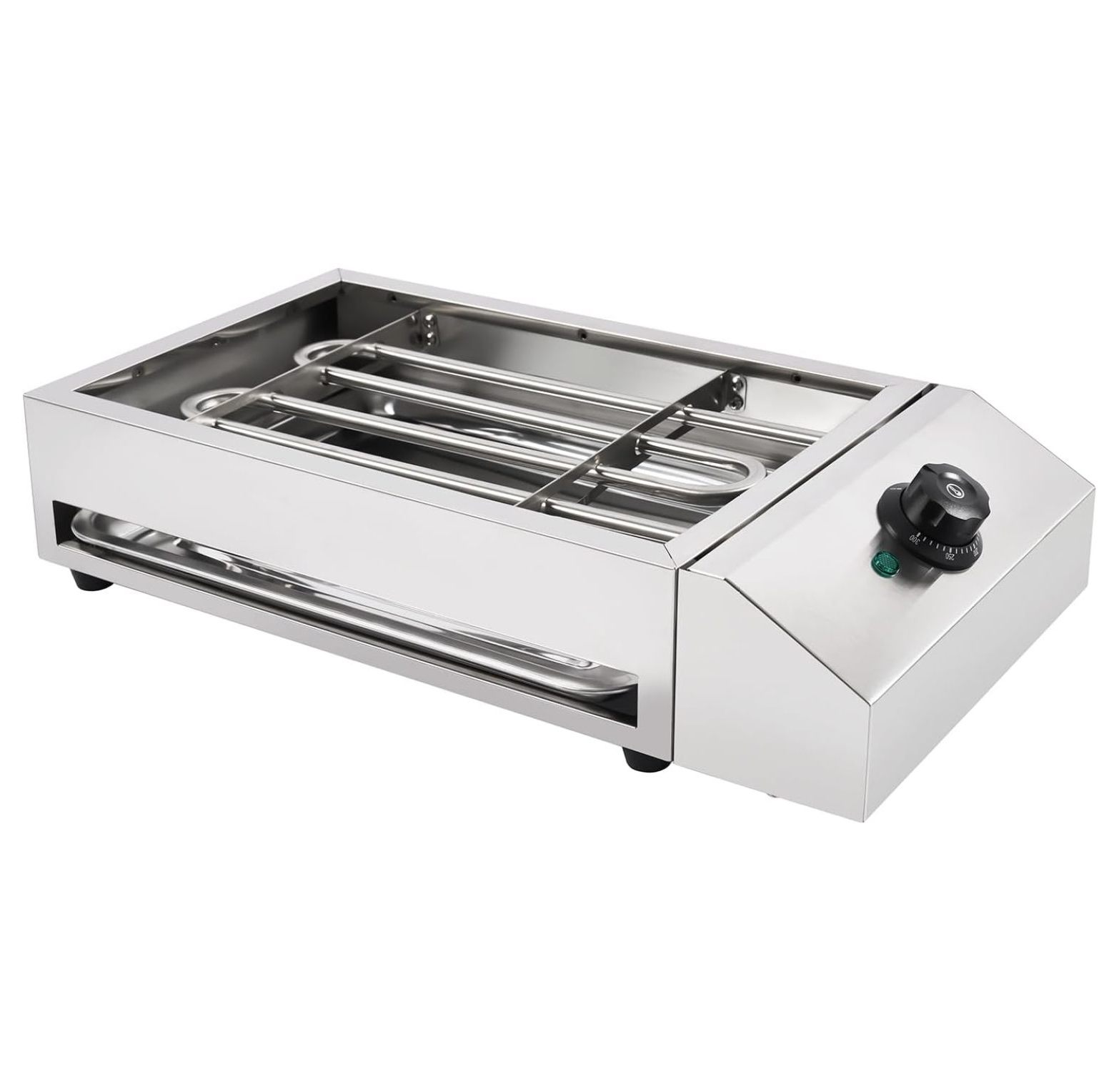 1800W Electric Indoor Grill, Smokeless Grill Barbecue Oven Grill ...