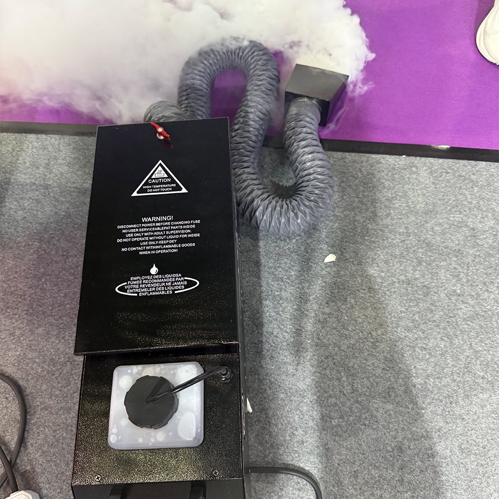 1800W Low Fog Machine DMX512 Stage Mini Smoke Effect Machine with ...