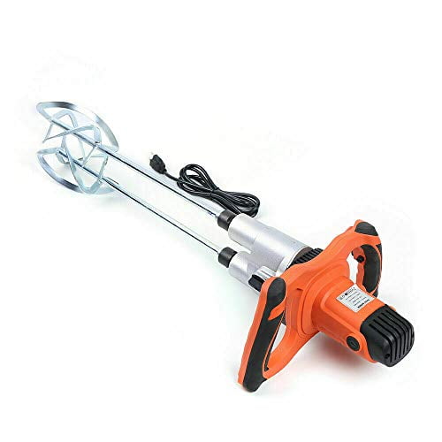 1800W Portable Electric Mortar Mixer, Power Mixer for Concrete Cement ...