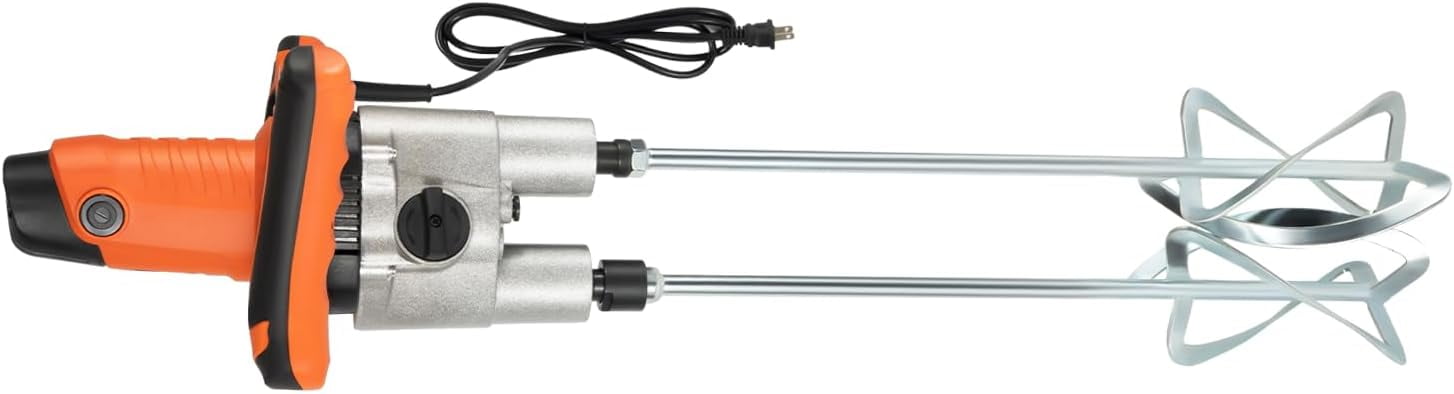 1800W Power Concrete Mixers, 110V M14 Portable Electric Concrete Cement ...